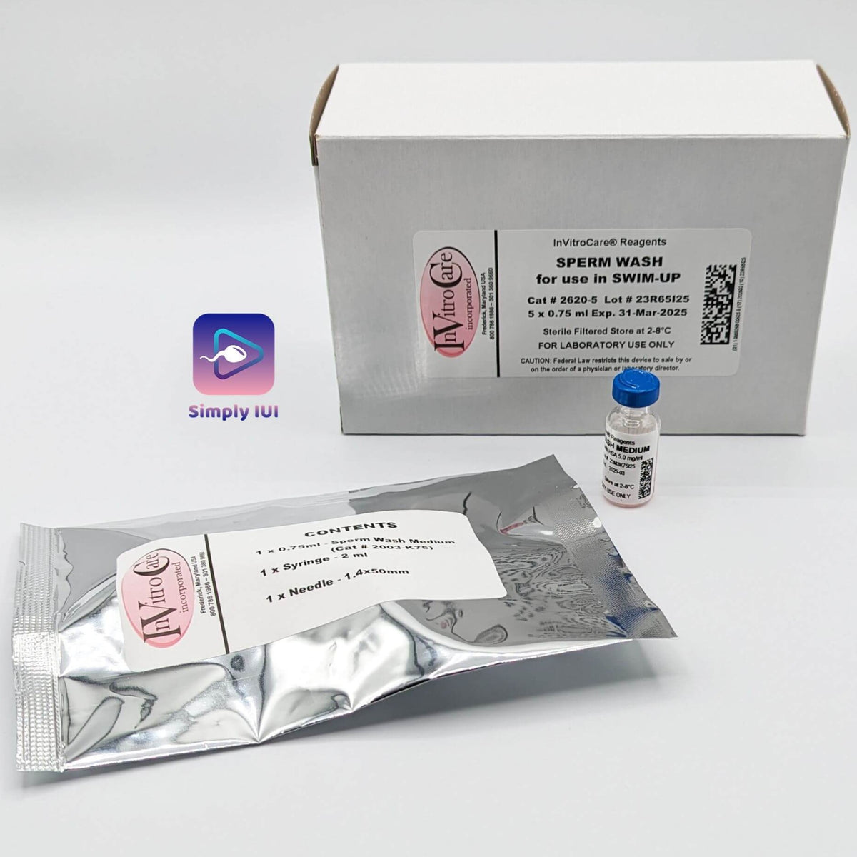 InVitroCare® Sperm Wash for use in Swim-Up – IVF Store