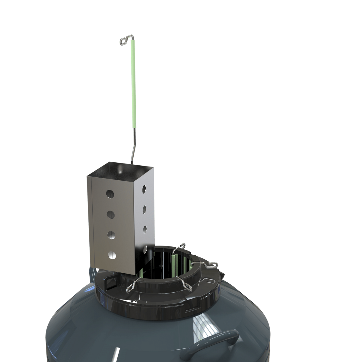 phasetwo CCF90, Cryogenic Canister Freezer, W/ 6 Square Canisters – IVF ...