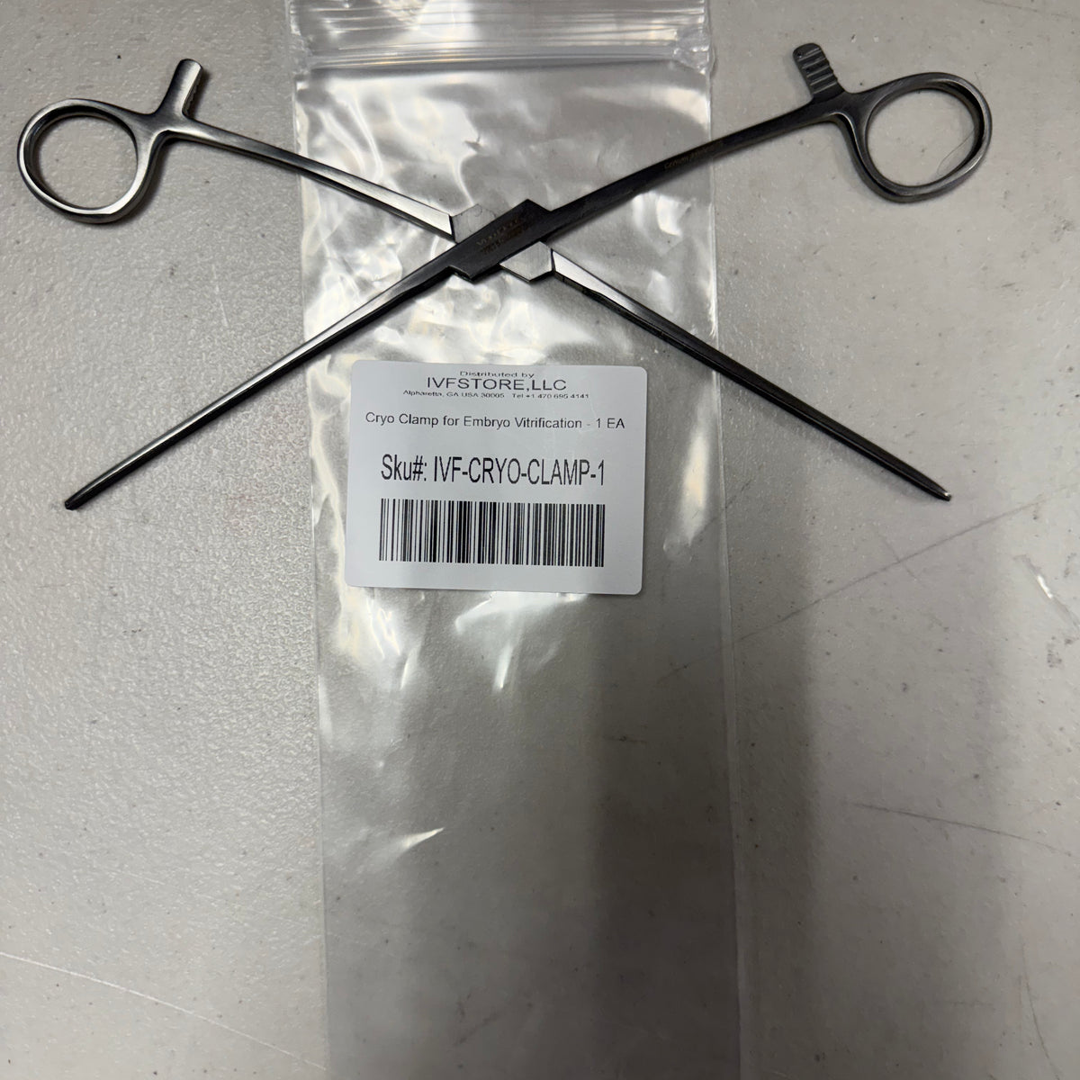 IVF Cryo Clamp for Embryo Vitrification and Oocyte Freezing Procedures ...