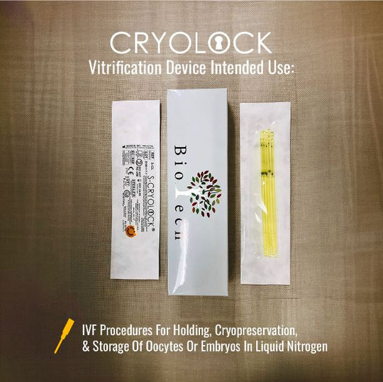 New S-Cryolock Vitrification Device Increases Storage & Cooling Rate ...