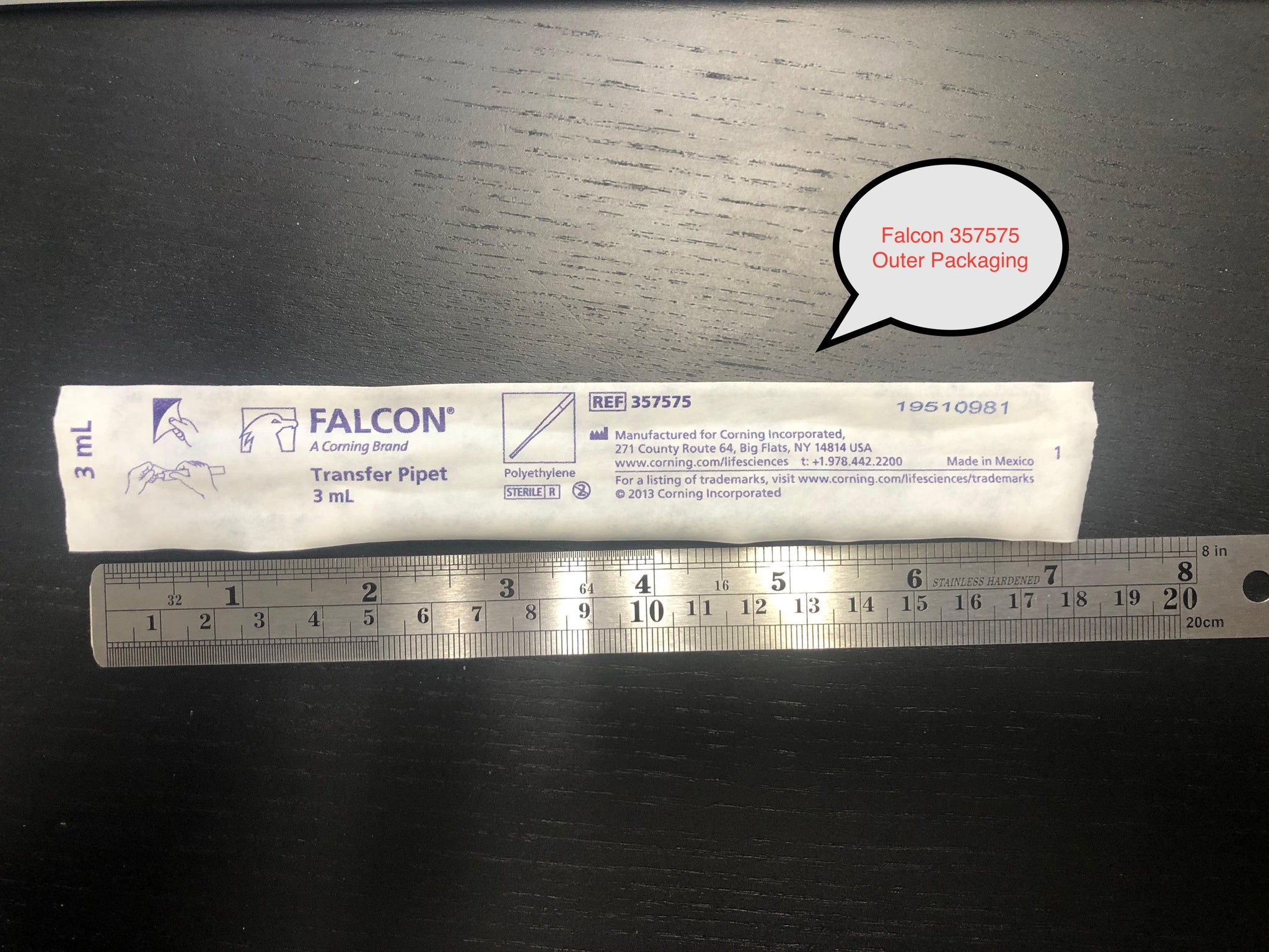 Graduated Transfer Pipette, Sterile, Individually Wrapped, 400 per Pac ...
