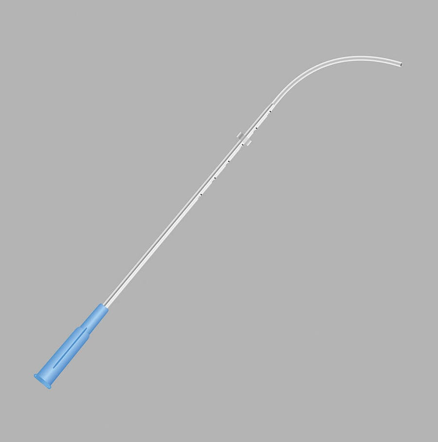 IUI CURVED Intra Uterine Insemination Catheter Curved (Open Tip & Close ...