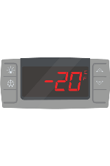 9 CU. FT. CAPACITY STANDARD FLAMMABLE REFRIGERATOR AND FREEZER COMBINA ...