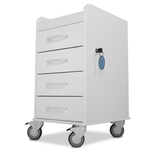 Polyethylene Compact 4 Drawer Locking Carts – IVF Store